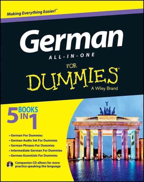 کتاب آلمانی جرمن آل این وان فور دامیز German All In One For Dummies