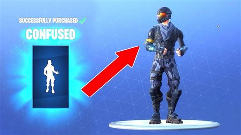 New Confused Emote Dance In Fortnite Battle Royale Get It Fast Youtube