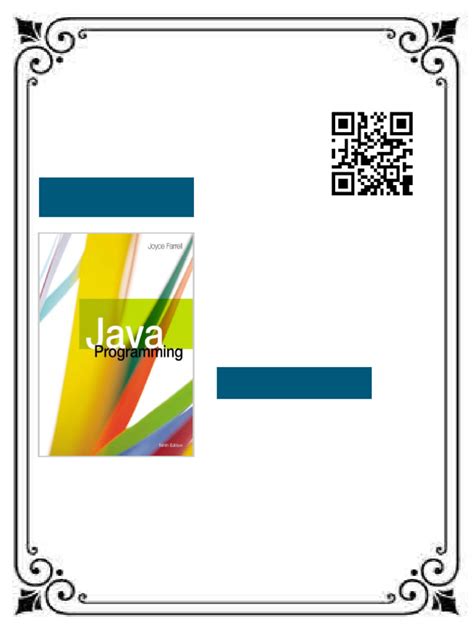 Java Programming 9th Edition Joyce Farrell Ebook Hot Release 2026 Pdf