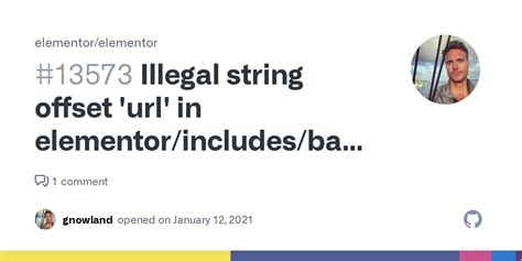Illegal String Offset Url In Elementorincludesbasecontrols Stack