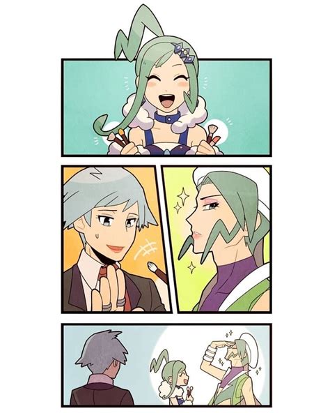 Pokemon Lisia And Wallace