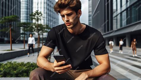 Male Model Black Tshirt Hd Image Male Model Photoshoot Male Model Stock
