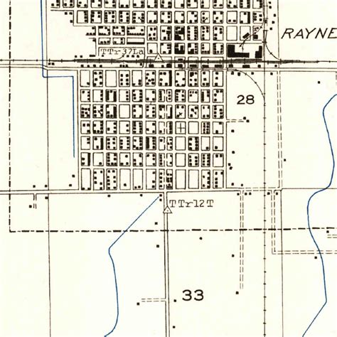 Crowley East La 1954 31680 Scale Map By United States Geological
