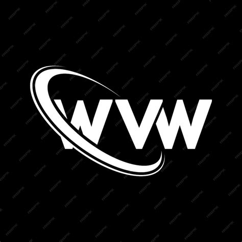 Premium Vector Wvw Logo Wvw Letter Wvw Letter Logo Design Initials Wvw Logo Linked With Circle