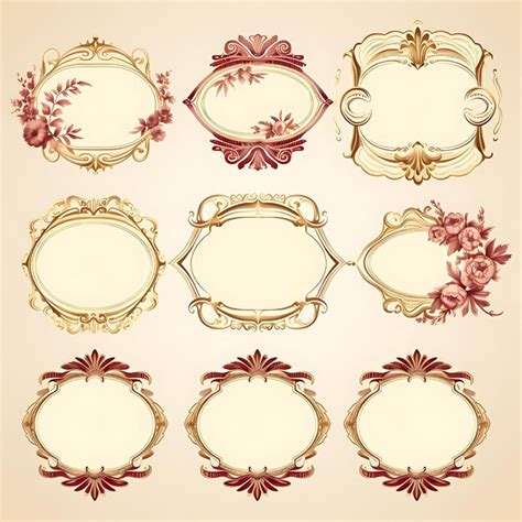 Premium Ai Image Stylish Frames Luxury Designs And Chat Bubble