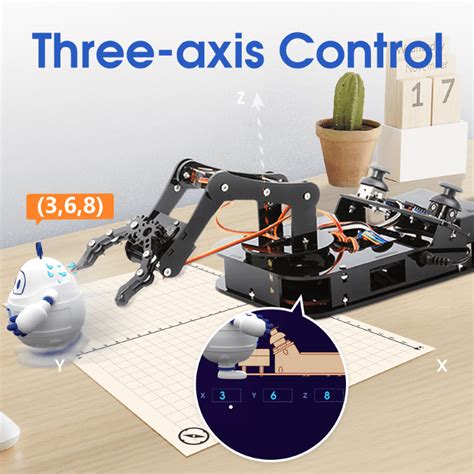 Programmable 4 Dof Robot Arm Kit
