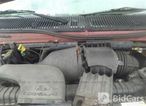 2002 Ford Econoline E150 Van 1fdre14w62hb22360 Bid History Bidcars