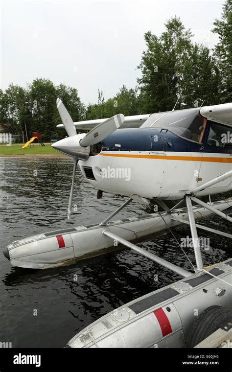 A De Havilland Dhc 3 Twin Otter Float Plane At Otter Lake Missinipe
