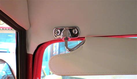 Sun Visor Rod And Bracket Rechromed Metropolitan Pit Stop