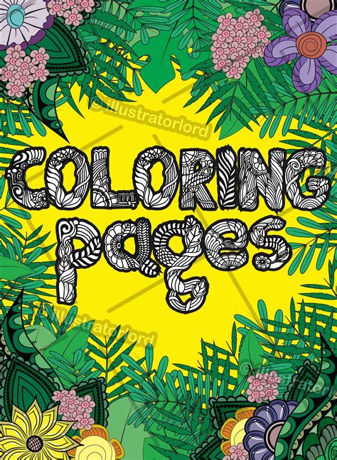 Check Out My Behance Project Coloring Book Cover Gallery83252355