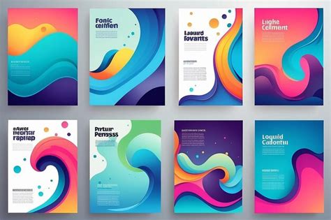 Premium Photo Fluid Graphic Shape Element Design Vector Background Or Liquid Gradient Abstract