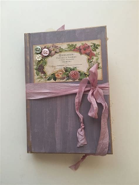 Pin By Jennie De Anda On Scrapbooking Handmade Journals Vintage Junk Journal Journal Covers Diy