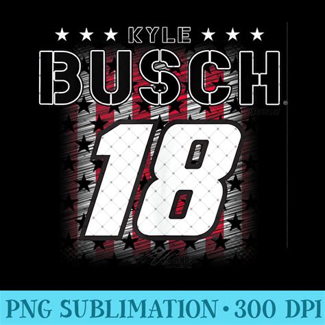 Nascar Kyle Busch Flag Trendy Png Designs Inspire Uplift
