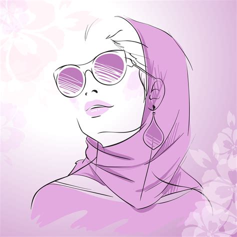 Fashion Gorgeous Woman Portrait 429814 Vector Art At Vecteezy