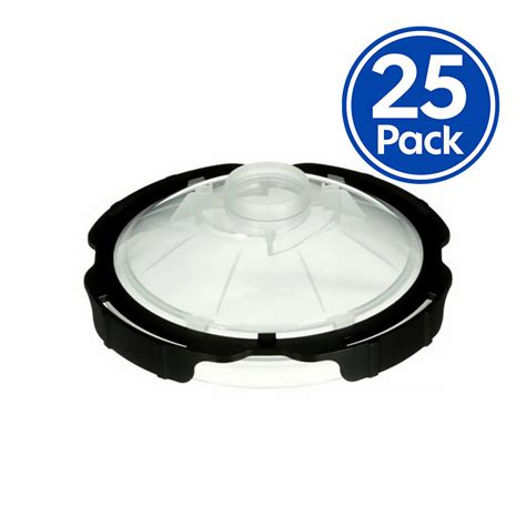 3m 26119 Pps Series 20 Lids Standardlarge 125 Micron X 25 Pack Box