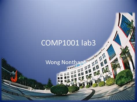 Lab3pptx Powerpoint Presentation Ppt