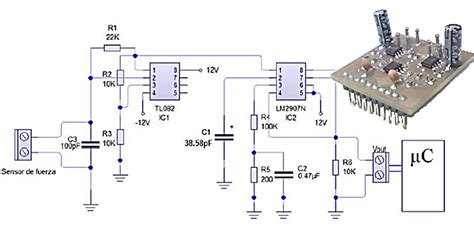Force Sensor Circuit Download Scientific Diagram