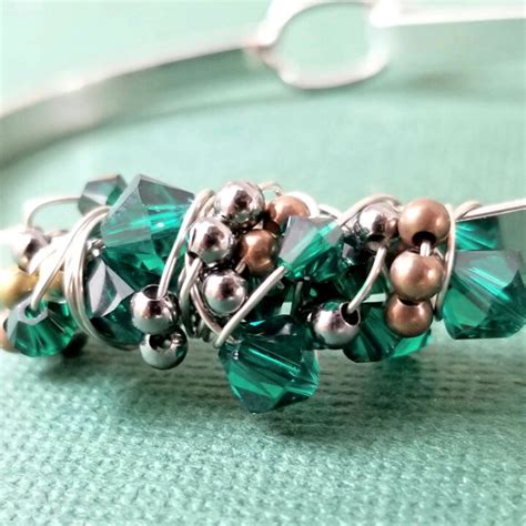 Wire Wrapped Bangle Bracelet Tutorial The Stunning Sloppy Wrap