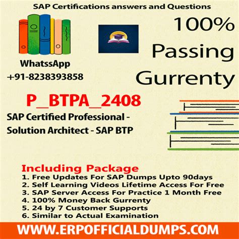 Sap Solution Architect Certification Questions Sap Btp Questions