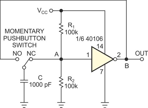Brief Hex NOT Gate Inverter With Schmitt Trigger Output OFF