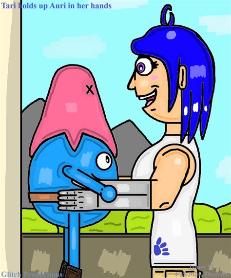 Tari Holds Auri Bori Gently By Cvgwjames On Deviantart