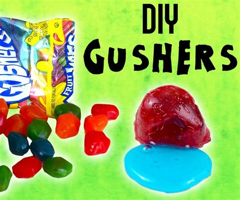 Homemade Gushers Candy With Pictures Instructables