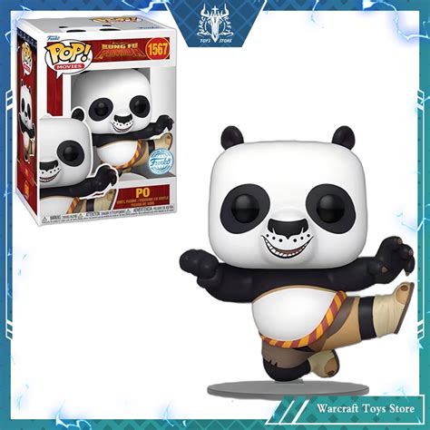 Phim đồ Chơi Funko Pop Kung Fu Dragon Warrior Po 375 Inch Phim Hoạt