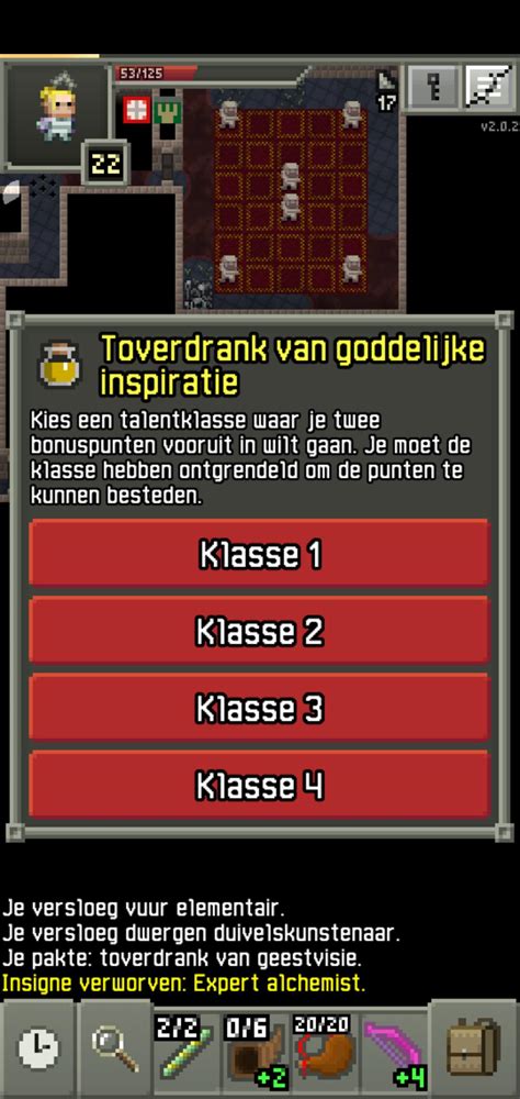 Godly Inspiration Help What Class Do I Need To Select Rpixeldungeon