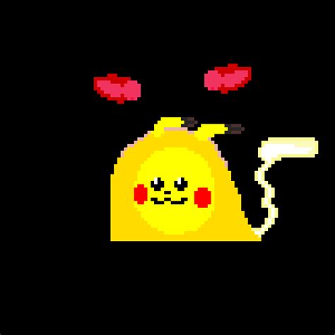 Gigantamax Pika Blob Creds To Blue Blob5 Pixel Art