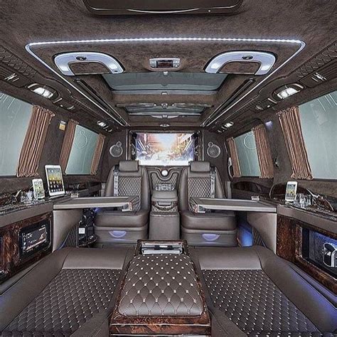 Luxury Minivan Interior