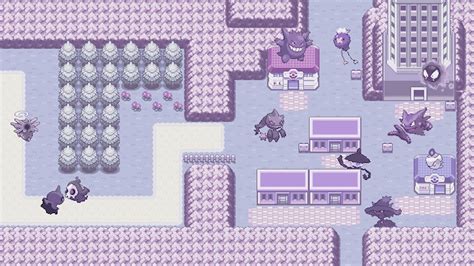 Pokémon Leaf Green Fire Red Lavender Town And Pokémon Tower Slowed