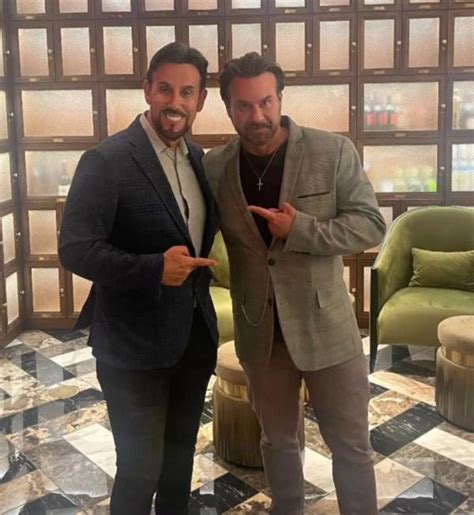 Steve Stanulis And Friend Embrace In Heartwarming