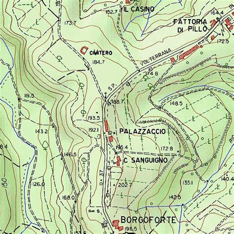 Case Nuove Gambassi Terme T10k Map By Boreal Mapping Avenza Maps