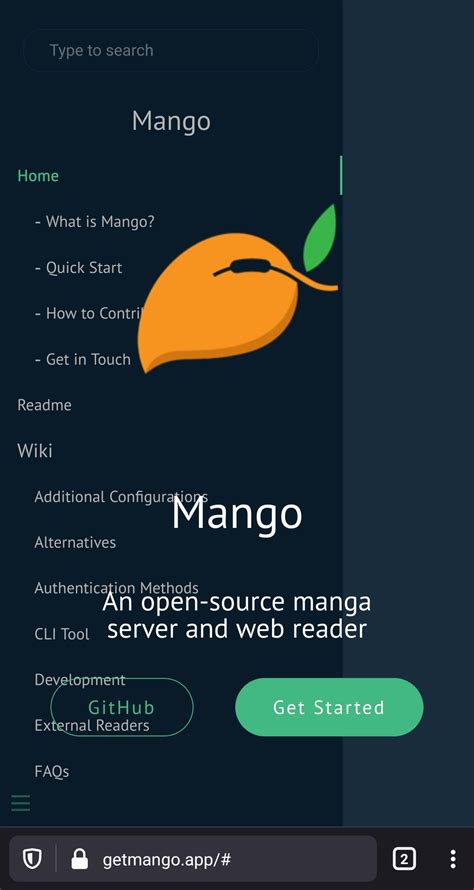 [bug report] responsive view for menu on website is broken · issue 199