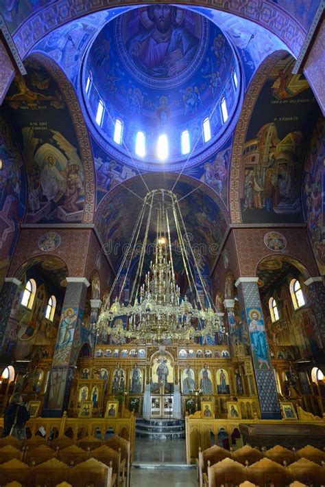 Interior Of Greek Orthodox Church Editorial Image Image Of Landmark