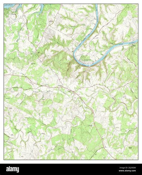 Bee Cave Texas Map 1968 1 24000 United States Of America By