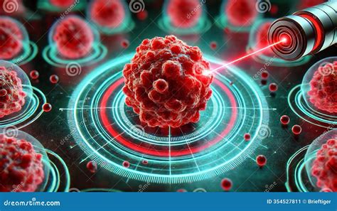 Immunotherapy Cancer Treatment Innovative Technology Oncology Cartoon