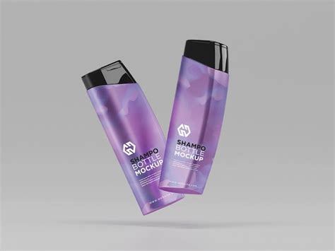 Premium Psd Shampoo Packaging Mockup
