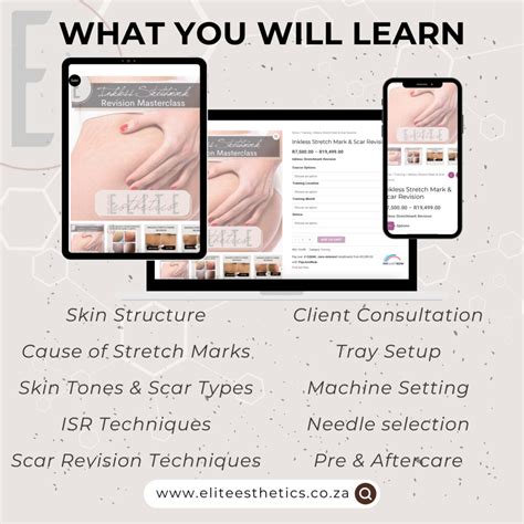 Inkless Stretch Mark Scar Revision Elite Esthetics Beauty Training Academy