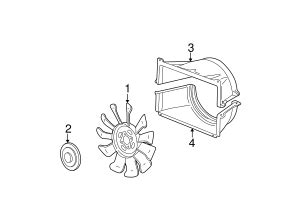 2010 2020 Gm Fan Blade Clutch 84387220 Quirkparts