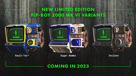 3 New Limited Edition Pip Boys Order At Bethesda Gear Store