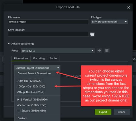 Produced Videos Are Blurry Or Low Quality Using Camtasia Editor On