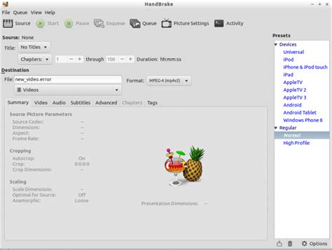 How To Encode Moviesvideos Using Handbrake On Linux Unixmen