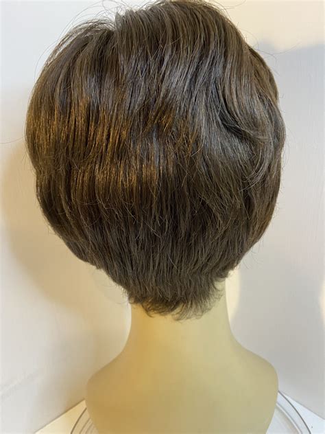 Dark Brown Short Wig Brss51 Wigbank
