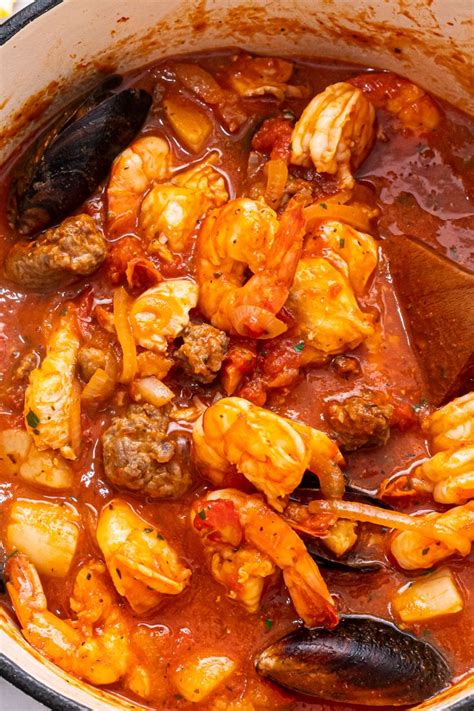 Easy Cioppino Soup Seafood Stew