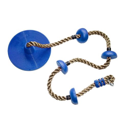 Jungle Gym Climbing Rope With Platforms And Disc S Grandado