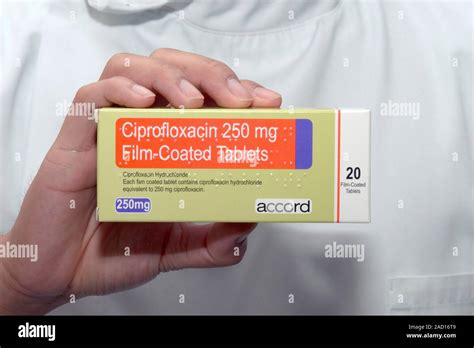 Ciprofloxacin Antibiotic Tablet Pack This Drug Is Used To Treat