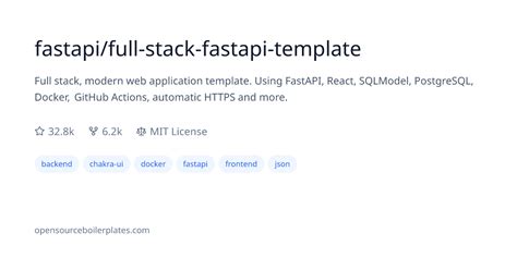 Fastapifull Stack Fastapi Template