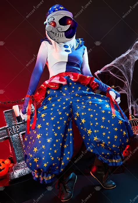 Moondrop Costume Top Vest And Pants With Gloves Halloween Game