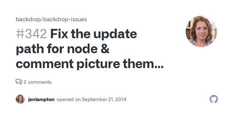 fix the update path for node and comment picture theme settings · issue